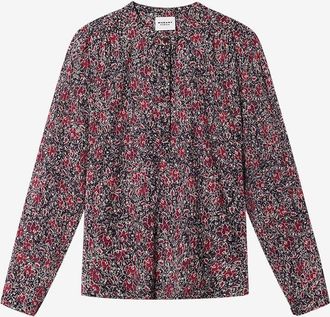 Isabel Marant Haut / Top Maria - Femme - Baie &Eacute;cras&eacute;e - Taille 34 - Marant &Eacute;toile