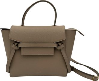 Celine Crossbody Bags - Celine Nano Belt Bag - Taupe - Gr. unisize - in Taupe - f&uuml;r Damen