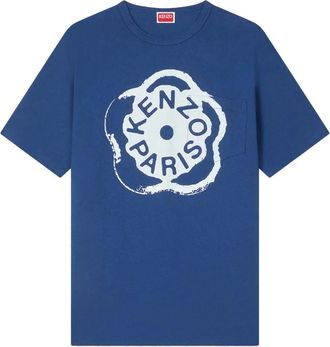 Kenzo Homme, Tops, Bleu, Taille: 2XL T-shirt Boke Flower 2.0