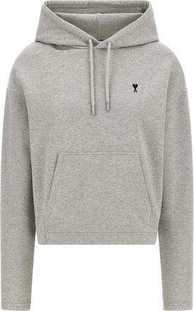 Ami De Coeur Cotton Sweat &agrave; capuche - Femme - Sweatshirts et sweats &agrave; capuche - Gris - Taille: 42 FR