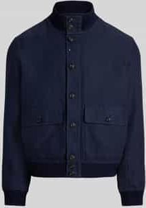 Polo Ralph Lauren Regular Fit Blouson aus reinem Leinen mit aufgesetzten Taschen
