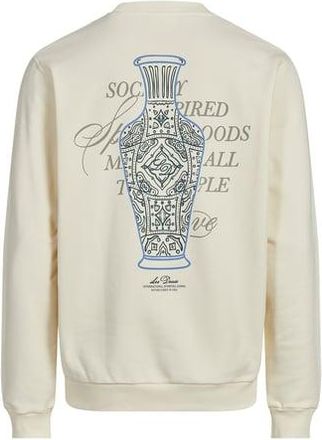 Les Deux Sweatshirt &agrave; imprim&eacute; en coton