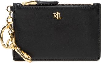 Lauren Ralph Lauren Kreditkartenetui Lauren Ralph Lauren Zip Card Cas 432876731002 Schwarz
