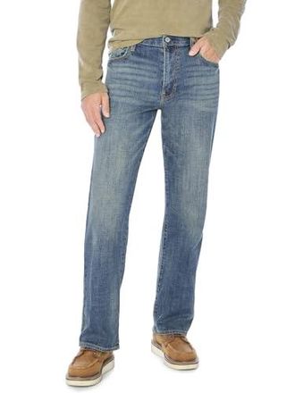 Lucky Brand Mens 181 Relaxed Straight Jean, Wilder Ranch, 42x34