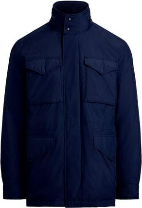 Polo Ralph Lauren gerade Kragenjacke - Blau