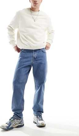 Weekday Barrel - Jean décontracté coupe fuselée style années 90 - Bleu