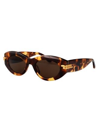 Bottega Veneta Womens Sunglasses Bv1322s Havana Brown Acetate Havana-Brown Havana/brown