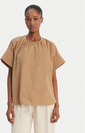 Max Mara Bluse Educata 2615111172 Beige Regular Fit