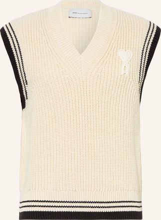Ami Ami Paris Pullunder weiss
