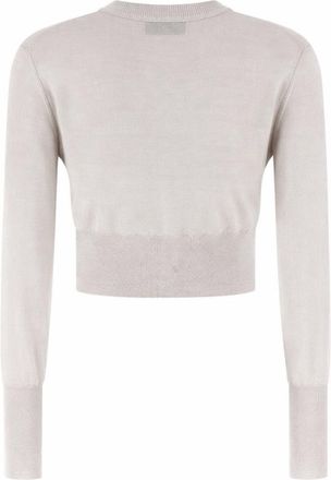 Vivienne Westwood Silk and Wool Blend Cardigan - Gray