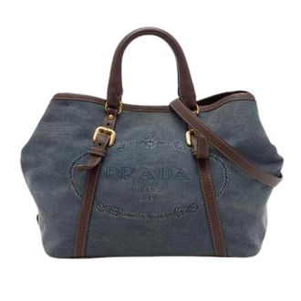 Prada Pre-owned Satchel - - Pre-owned - Damen - Blau - ONE SIZE