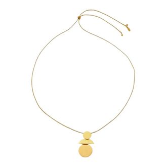 Dansk Copenhagen Saga Statement Halskette - - Accessories - Damen - Gelb - ONE SIZE