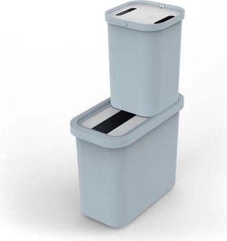 Joseph Joseph GoRecycle 46-Liter-Kunststoff Recyclingbehälter und Caddy-Set