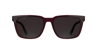 Lacoste L6077S 601 TRANSPARENT BURGUNDY 55/18/145 Herren Sonnenbrillen