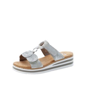 Rieker Damen V02k3 Sandale, Fog Silver V02k3 40, 39 EU