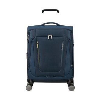 American Tourister unisex, Valises, Bleu, Taille: ONE Size Wanderlite Spinner S exp tsa