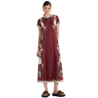 La DoubleJ Swing Kleid - - Dresses - Damen - Braun - S