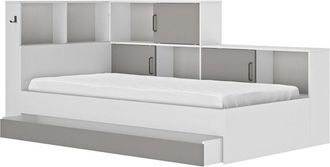 Calicosy Bett mit Stauraum 90x200 cm - Erwan