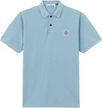 Stone Island Homme, Tops, Bleu, Taille: M Polo Slim-fit