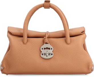 Zanellato Womens Leather Handbag Centauro S Brown Amaretto Cowhide Handbags Hand Bags