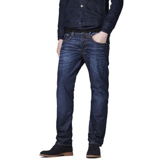 G-Star RAW Herren 3301 Straight Classic Jeans, Blau (dk Aged 4639-89), 28W/32L