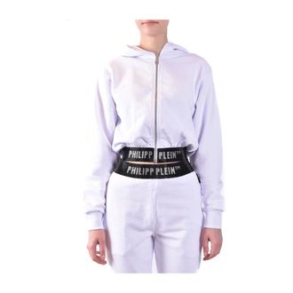 Philipp Plein Wei&szlig;er Blazer - - Sweatshirts & Hoodies - Damen - Wei&szlig; - M