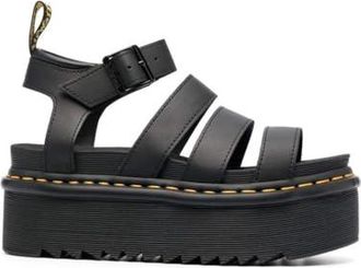 Dr. Martens DR MARTENS 27296001 3 Strap Sandal Femme Black Hydro EU 40