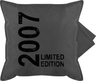 Shirtracer Kissenbezug - Kissen - Limited Edition 2007 I Geschenk zum 18. Geburtstag Geschenk f&uuml;r 18 j&auml;hrige I 18 Geburtstag Geschenkideen 18er I Achtzehnter I V