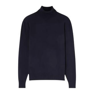 Lardini Pull &agrave; col roul&eacute; en maille fine - Homme - Pulls - Bleu - Taille: XL