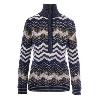 Missoni Langarm Stehkragen - - Knitwear - Damen - Mehrfarbig - 2XS