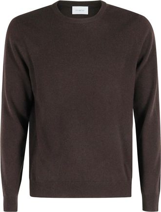 Malo Homme, Pulls, Brun, Taille: M Girocollo Basico