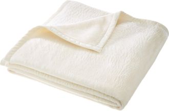 David Fussenegger 13006050 Capri Heim- und Schlafdecke Uni, 150 x 200 cm