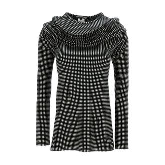 Junya Watanabe Femme, Tops, Noir, Taille: 38 FR Sculptural Long Sleeve Top