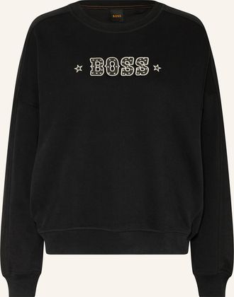 HUGO BOSS Sweatshirt Eland schwarz