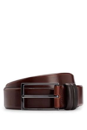 BOSS Carmello, Ceinture Homme, Marron (Medium Brown 214), 110 (Taille fabricant: 95)