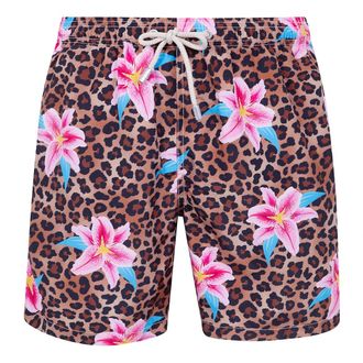 MC2 Saint Barth Homme, Maillots de bain, Multicolore, Taille: XL Lighting Swim Shorts