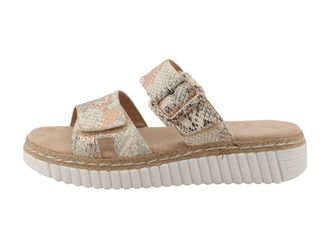 Tom Tailor Damen 9590350009 Sandale mit Absatz Beige Multi 38 EU