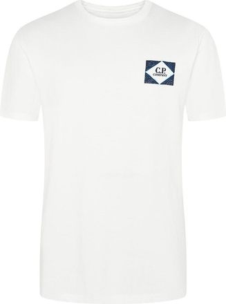 C.P. Company Leichtes T-Shirt aus Baumwolle mit Logo-Print in