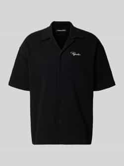 Pegador Regular Fit Freizeithemd mit Label-Stitching Modell Jovren