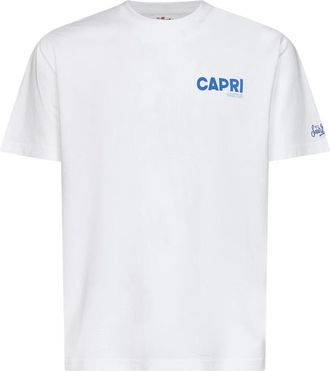 MC2 Saint Barth Homme, Tops, Blanc, Taille: XL Portland T-Shirt