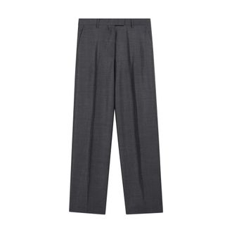 Miu Miu Logo Pants - - Trousers - Damen - Grau - M