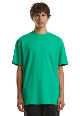 Build Your Brand Herren T-Shirt Heavy Oversize Tee, Basic T-Shirt f&uuml;r M&auml;nner, Oversized Fit, Baumwolle, XXL, grassgreen