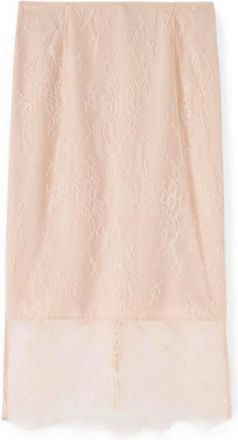 Motivi Femme, Jupes, Rose, Taille: 42 FR Jupe midi en dentelle