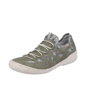 Rieker Damen Sneaker 54560-52 gr&uuml;n Gr. 42