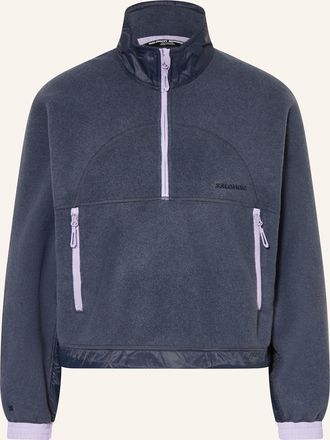 Salomon Midlayer Chroma Cropped blau