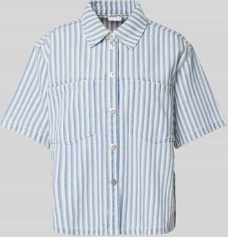 Jake*s Casual Regular Fit Hemdbluse mit 1/2-Arm