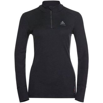 Odlo Damen Unterhemd BL TOP turtle neck l/s half zi