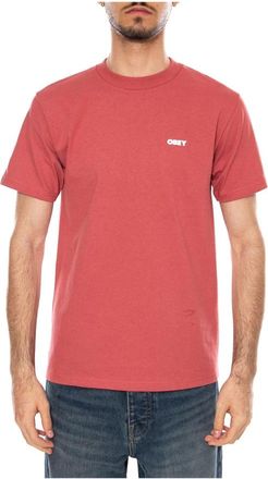 Obey Homme, Tops, Rouge, Taille: XL T-Chemises