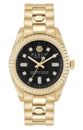 Philipp Plein Queen Damen Gold Uhr PWDAA0621