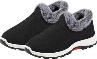 Generico Bottines dhiver chaudes, bottes de neige pour femme - bottines doublées chaudes dhiver, bottes dextérieur élégantes et simples pour la pêche, le campi